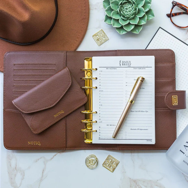 Planner Cover | MM3. Demi Ring A5 Agenda | A5 Ring Planner Cover