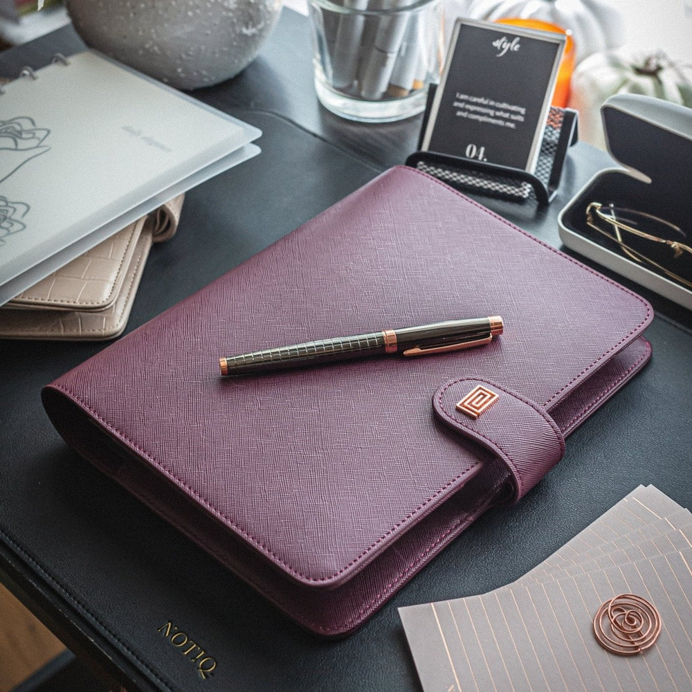 Planner Cover | MM3. Demi Ring A5 Agenda | A5 Ring Planner Cover