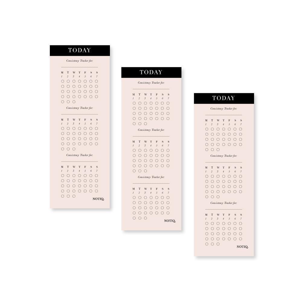 Consistency Tracker | Consistency Habit Trackers | Page Marker | NOTIQ