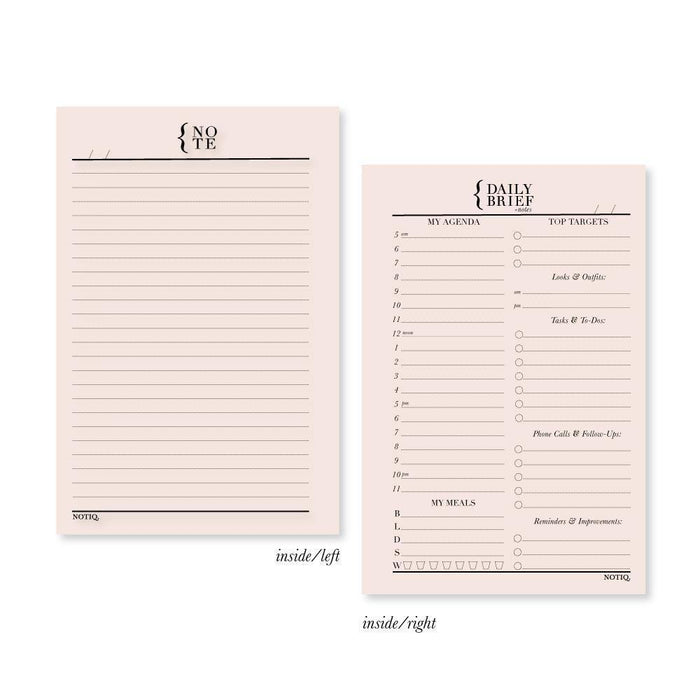 Planner Inserts & Planner Refills | NOTIQ
